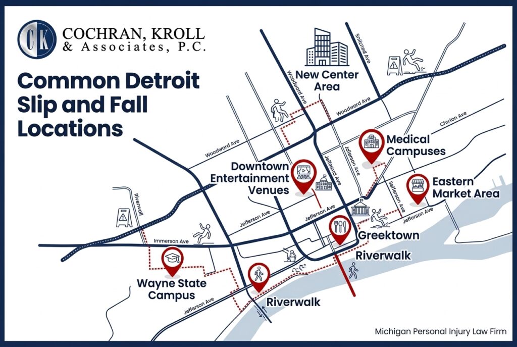 Detroit Slip and Fall Accident Lawyer | Cochran, Kroll & Associates, P.C.